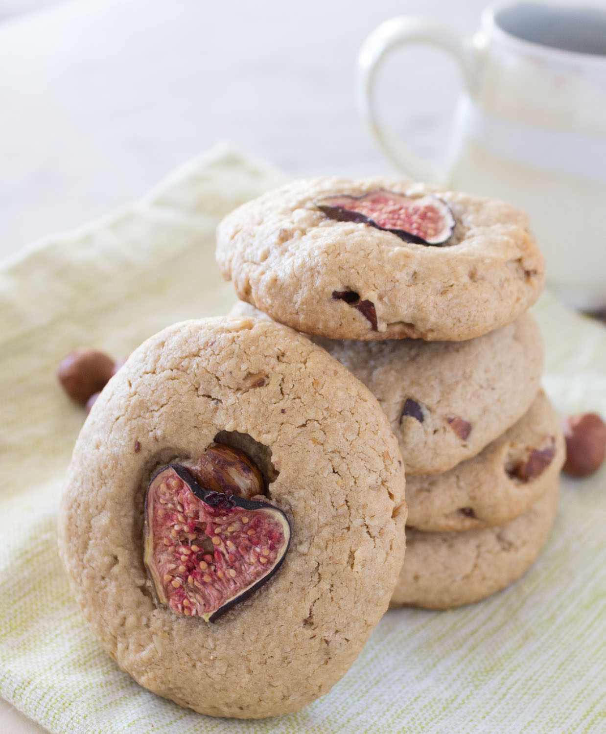 Fig Tahini Cookies - Sweet Potato Soul