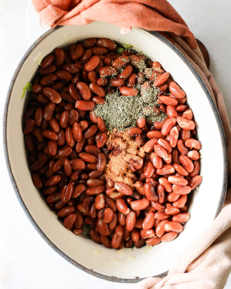 Vegan Red Beans and Rice that tastes like grandma's!