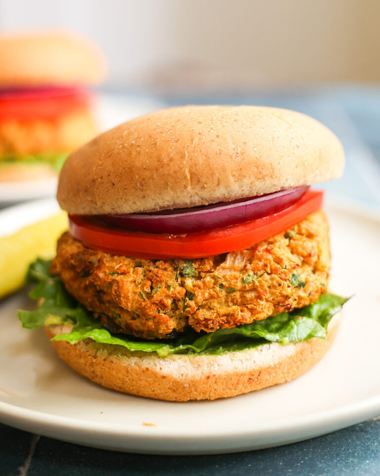 Hearty Zucchini Burgers | High-Protein Vegan Burgers