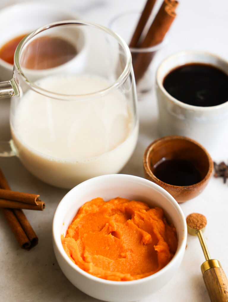 Perfect Sweet Potato Latte (Caffeinated)