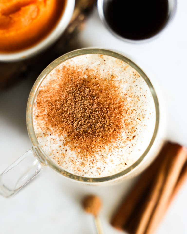 Perfect Sweet Potato Latte (Caffeinated)