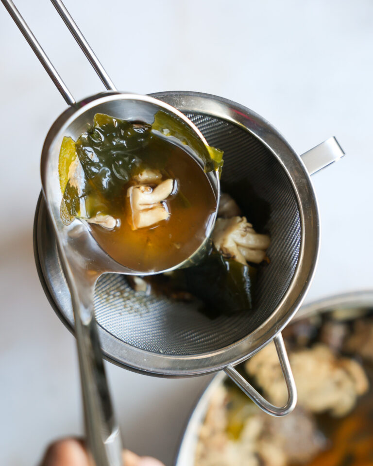 Umami-Rich Mushroom Stock